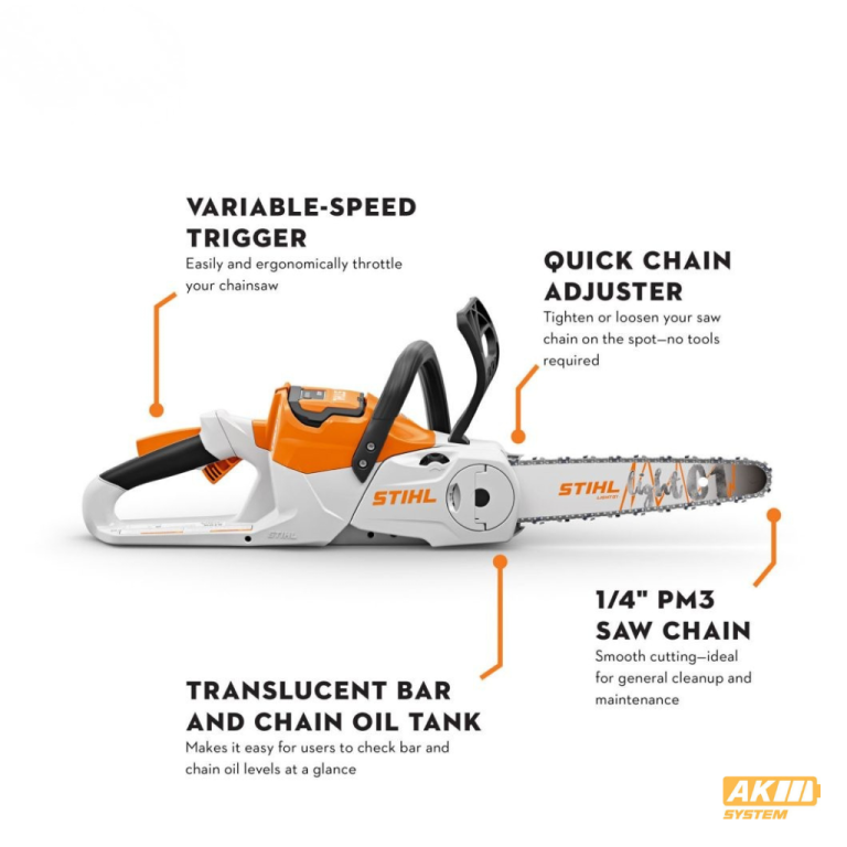 Stihl MSA 70 Chainsaw for Efficient Cutting Performance - Milton ...